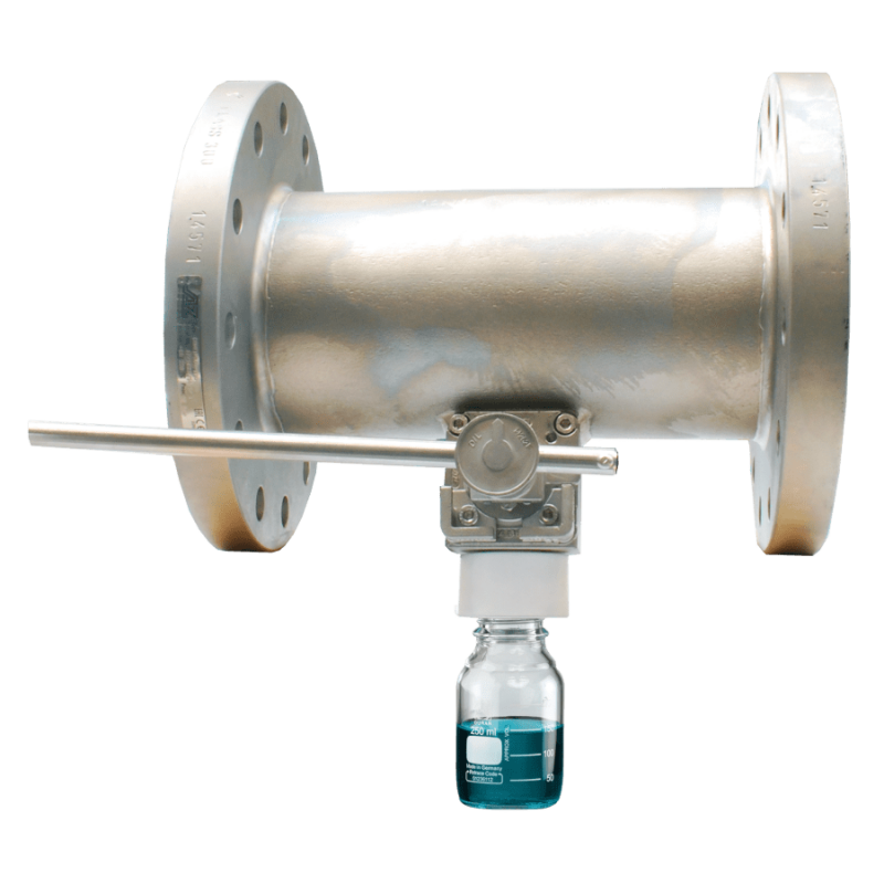 Contiflow Plug Valve Sampling System for pressureless and safe sampling